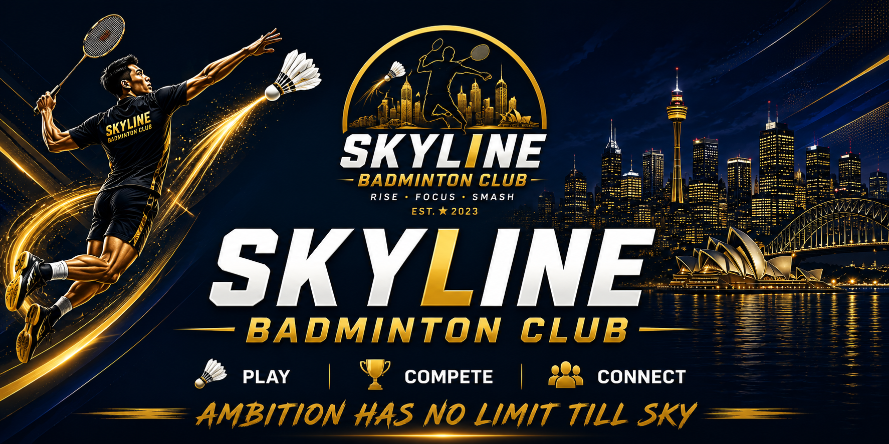Skyline Badminton Club | Ambition Has No Limit Till Sky